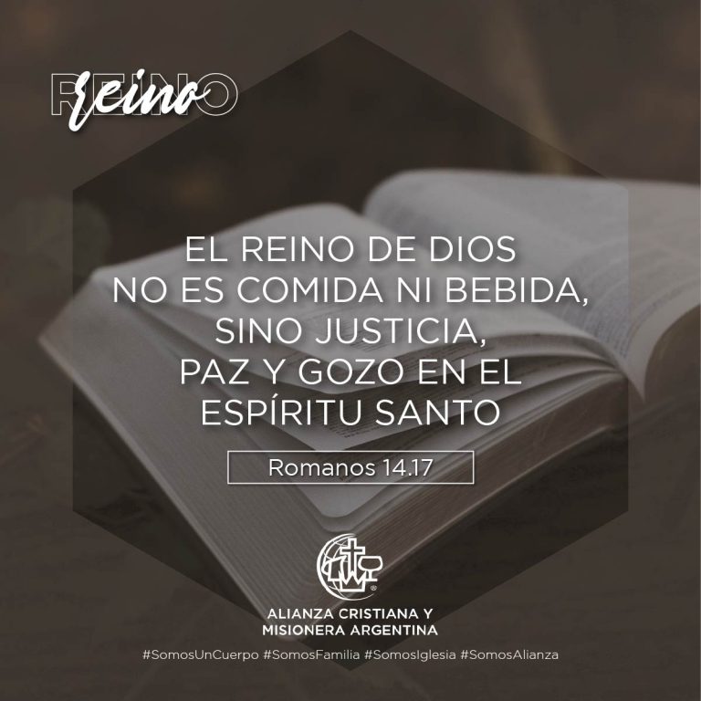 El Reino de Dios no es comida ni bebida